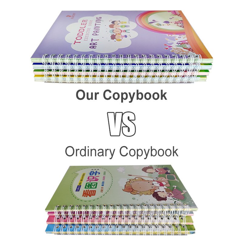 Copy Book Children Writing Sticker Practice English Copybook - Eazy Drops